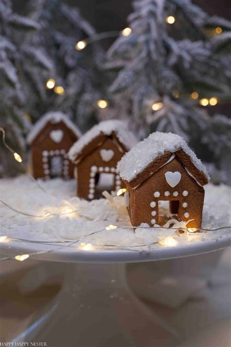 Mini Gingerbread Houses Happy Happy Nester