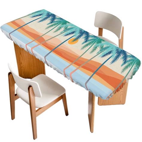 Boho Summer Beach Table Cloths For 8 Foot Rectangle Tables Abstract