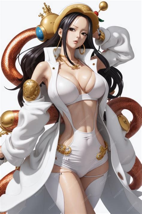Premium Ai Image Boa Hancock One Piece Anime Kuja Pirates Warlord Of