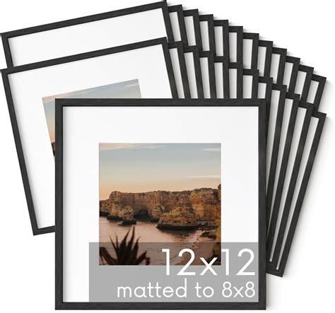 Haus And Hues Set Of 25 12x12 Picture Frame 12x12 Frame Square