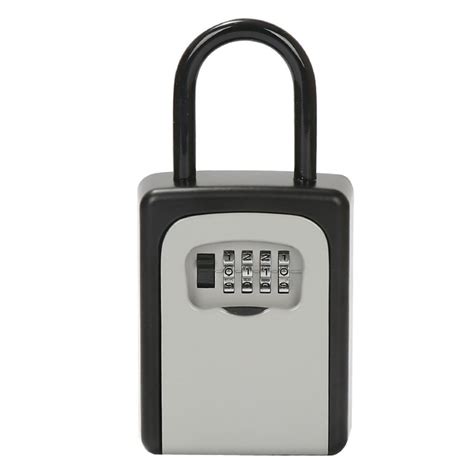 Door Handle Padlock Password Key Box Key Storage L Vicedeal