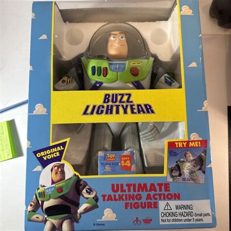 Toy Story Ultimate Talking Action Figure Buzz Lightyear 1995 1st