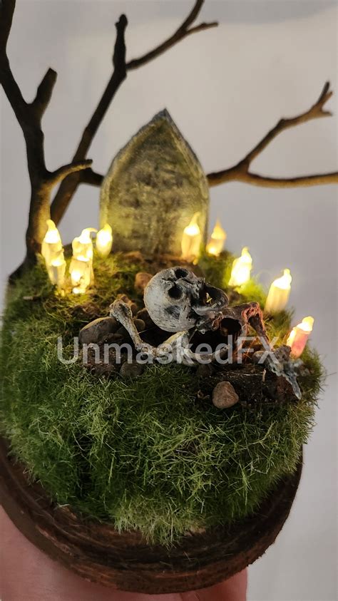 Rising Skeleton Horror With Lights By Unmaskedfx Etsy