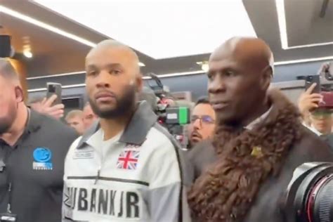 Chris Eubank Sr Arrives With Jr To Huge Cheers In Shock Twist Before Conor Benn Bout United