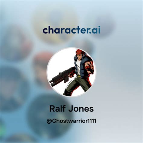 Chat With Ralf Jones Character Ai Personalized Ai For Every Moment Of Your Day