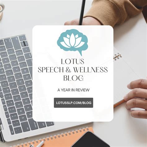 The Lotus Speech And Wellness Blog Is An Online Resource