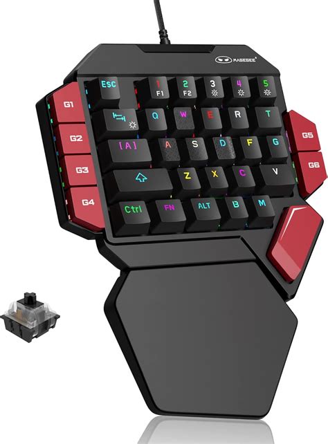 Magegee Mk Axe One Handed Professional Gaming Keyboard Black Switch Bitcoin And Lightning Accepted