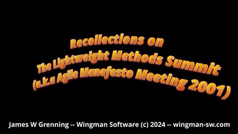 Michael James On Linkedin James Grenning We Started Instead With Technical Stuff Like Lets…