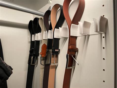 Belt Hanger For Ikea Pax Up To 11 Belts By Usable 3d Makerworld