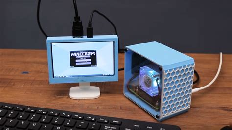 This Little Guy Here Is Possibly The Worlds Smallest Functional Desktop Pc Setup