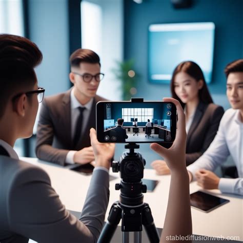 E Learning Background With Plexus Particles Motif And Android Cyber Ai