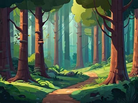 Page 2 Cartoon Forest Wallpapers Images Free Download On Freepik