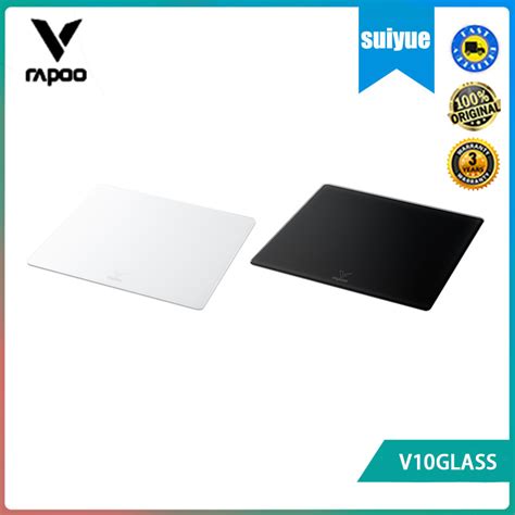 Rapoo V10glass Tempered Glass Gaming Mouse Pad Is Suitable For Rapoo Vt Series E Sports Gaming