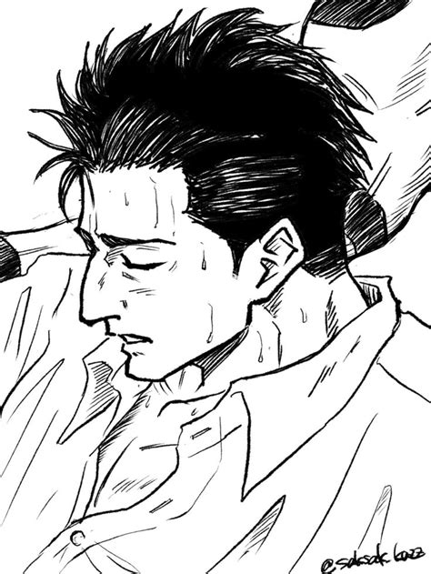 Higuruma Hiromi Big Nose Anime Jjk Higuruma Drawing Higuruma Hairstyle