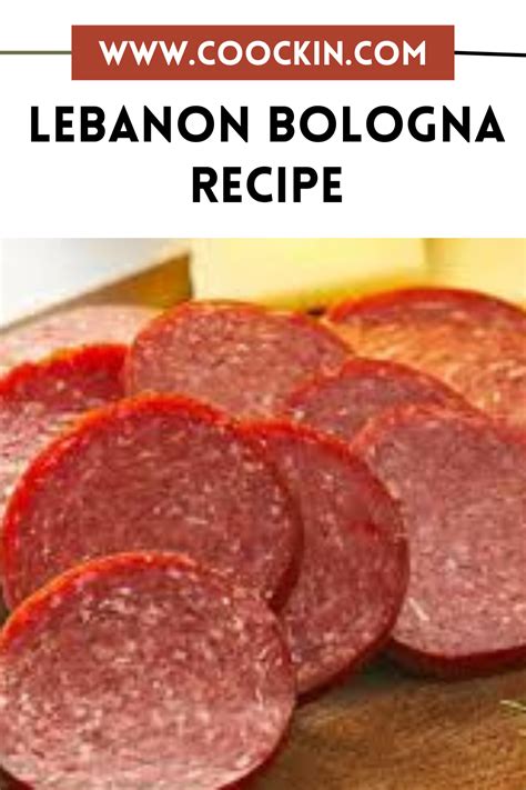Lebanon Bologna Recipe Easy Sweet Lebanon Bologna How To Cook