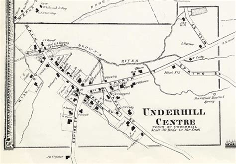Maps Underhill Historical Society