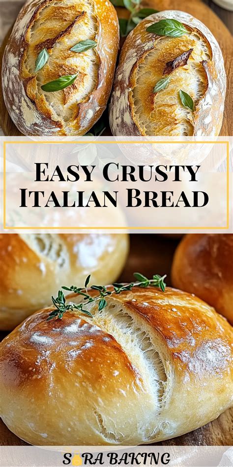 Rustic Bread Recipe Experience The Delight Of Crusty Italian Bread
