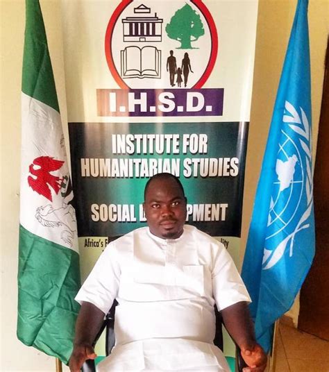 Alhamdullilah Im Now A Certified Humanitarian Suleiman Saidu Usman