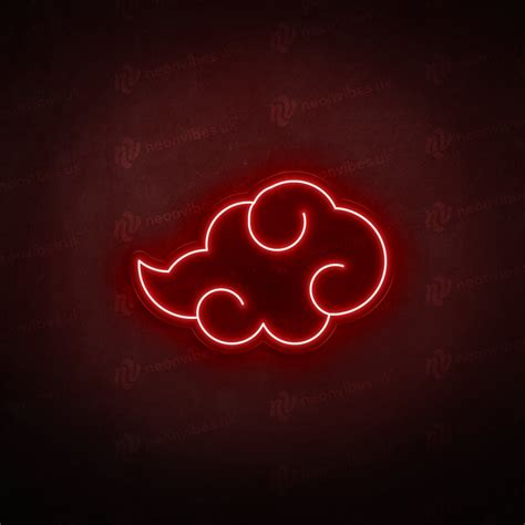 Akatsuki Cloud Neon Sign Neon Vibes® Neon Signs