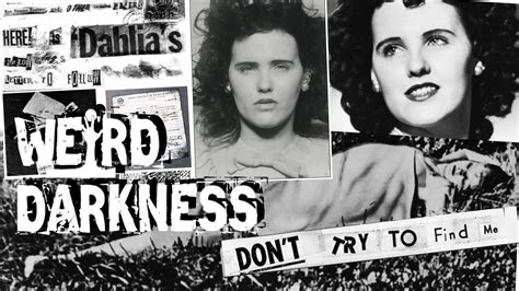 Weird Darkness Paranormal True Crime Unsolved Mysteries More