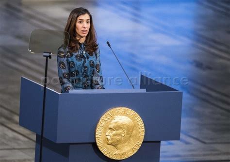 ناديا مراد صوت الإيزيديين المتوج بجائزة نوبل للسلام مهاجر نيوز
