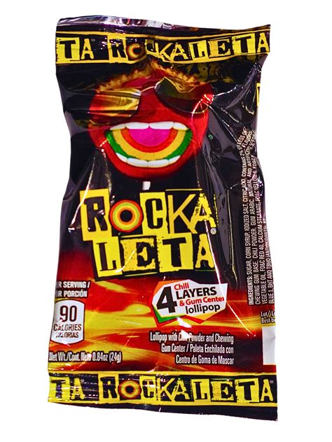 Rocka Leta Lollipop 24g Global Sweets And Lollies