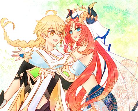 原神总结原神genshin Impact 插画世界