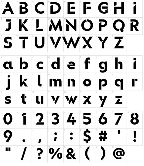 Multiple Ranges Font Download