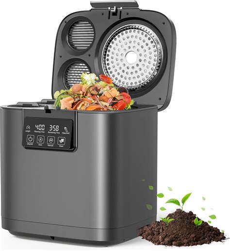 Electric Kitchen Composter 4l Large Capacity Smart Indoor