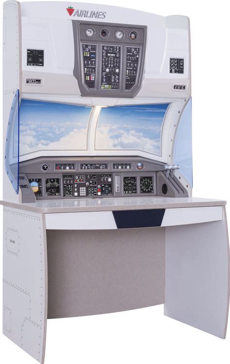 Kinderzimmer First Class Cockpit Schreibtisch Kinder Komfort