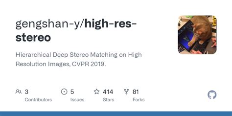 Github Gengshan Yhigh Res Stereo Hierarchical Deep Stereo Matching On High Resolution Images