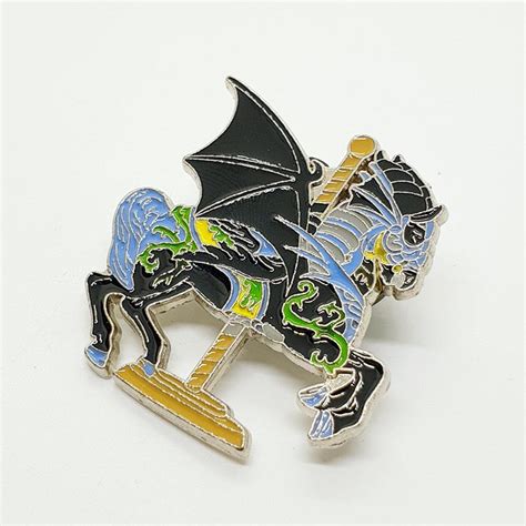 2017 Kingdom Carousel Booster Disney Pin Disneyland Lapel Pin