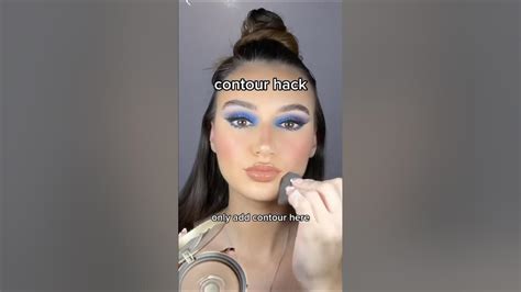Contour Hack Makeup Contourtutorial Contourhack Youtube