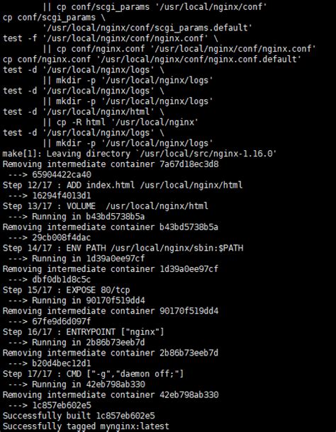 Docker 制作Nginx镜像 Withfeel 博客园