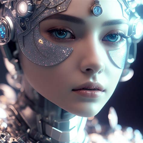 Download Ai Generated Semirobot Girl Royalty Free Stock Illustration