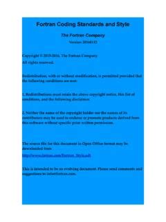 Fortran Coding Standards And Style Fortran Coding Standards And Style Pdf PDF PRO