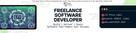 Heel Patel Freelance Full Stack Developer Experienced In Reactjs Nodejs Express React