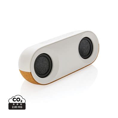 Oregon 10w Lautsprecher Aus Rcs Recyc Kunststoff Und Kork Braun