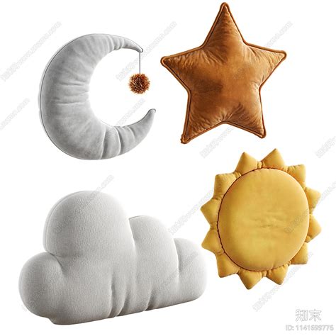 现代儿童抱枕su模型下载【id1141699776】知末su模型网