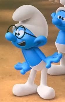 Brainy Brainy Smurf Costume Smurfs With Glasses Brainy Smurf Fanart