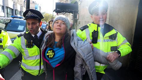 Greta Thunberg Charged With Public Order Offence After London Climate