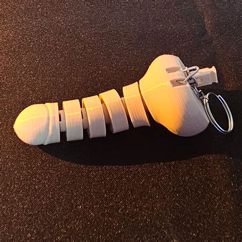🗝️ 3d Dick Keychain Interactive Erection System・ Stl File For 3d Printing・cults