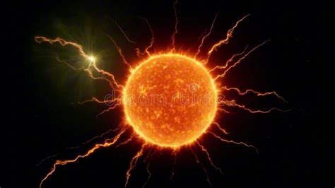 Cosmic Energy Radiating Stellar Light Illuminating Stock Video Video Of Glow Heat 371988323