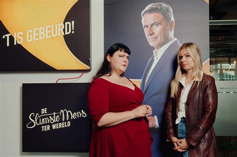 ‘de Slimste Mens Juryleden Jade Mintjens En Daphne Agten ‘toen Herman