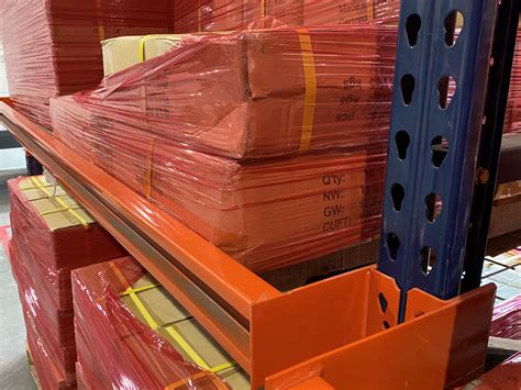 Pallet Stops And Beams For Racking Warehouse Rack And Shelf
