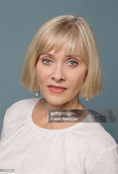 Actress Barbara Crampton Of Youre Next Poses For A Portrait During