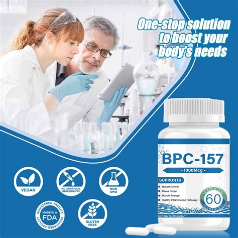 Bpc 157 Peptide 1000mcg 60 Capsules Buy Now With Express