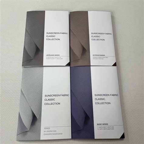 News New Sunscreen Roller Fabrics Samples Coming Out