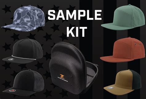 Zapped Headwear Hat Sample Kit