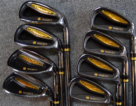 【中古】美品！名器！！マルマン マジェスティ Maruman Majesty Prestigio アイアン 5 Pw Aw Sw 8本セット